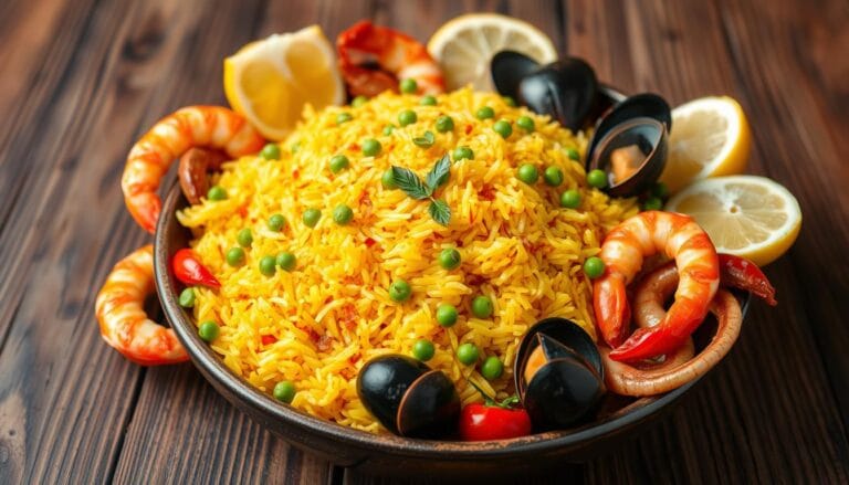 seafood paella recipe